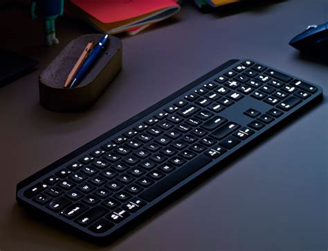 Logitech Mx Keys Wireless Illuminated Keyboard Graphite Dk