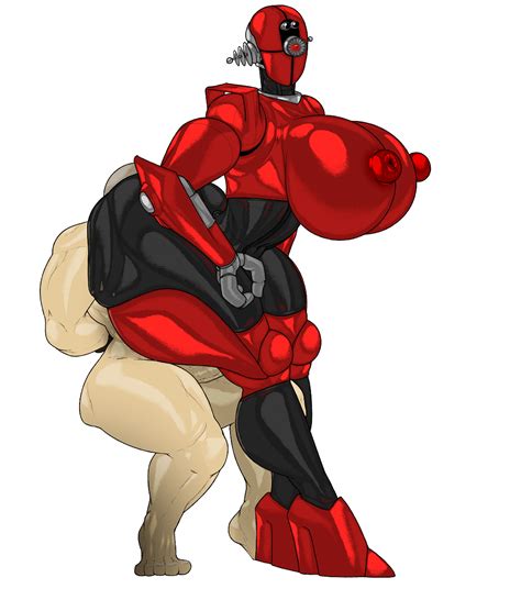 Rule 34 Assaultron Fallout Female Huge Breasts Huge Butt Luciana