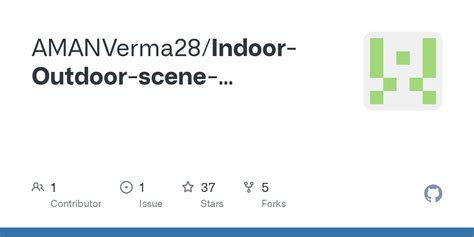 Github Amanverma28indoor Outdoor Scene Classification