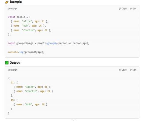Ngi No More Loops Javascript Now Has A Native Groupby Method