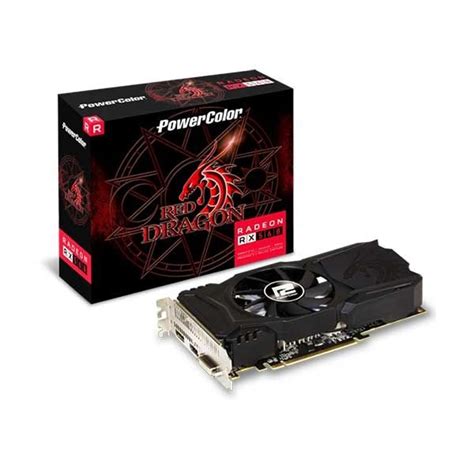 Placa de vídeo - AMD Radeon RX 550 (4GB / PCI-E) - PowerColor Red ...