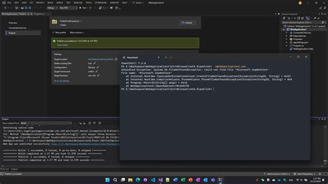 Minimal ASP NET Core AoT Publish Through Visual Studio Creates Broken