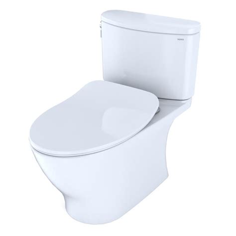 Toto Nexus Cotton White Elongated Chair Height Soft Close 2 Piece