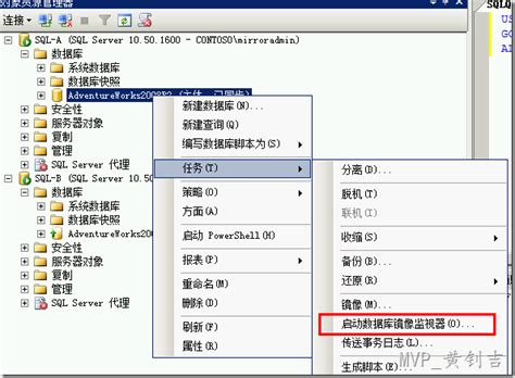 第三篇——第二部分——第三文 配置sql Server镜像——域环境加域之后做镜像 Csdn博客