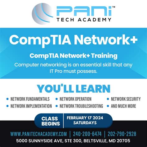 Learn Networking Skills With Comptia Network Course Panitech Academy Posted On The Topic