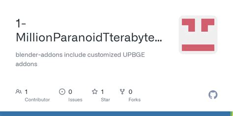 Github 1 Millionparanoidtterabytes Blender Addons Master Blender Addons Include Customized