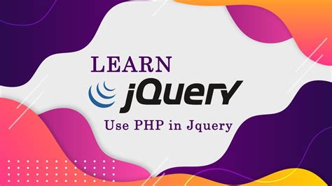 How To Use Php In Jquery Youtube