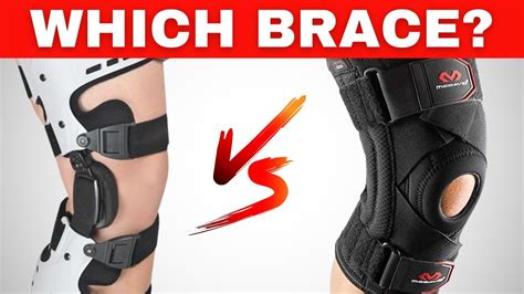 All Types Of Knee Braces