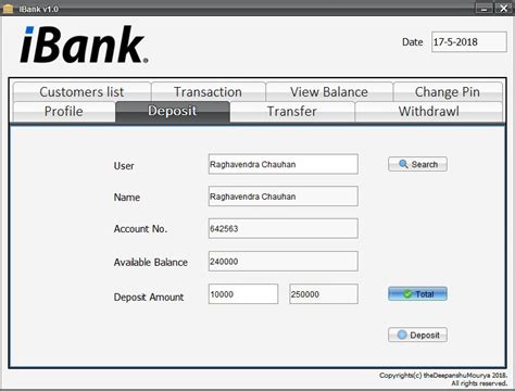 Github Thedeepanshumourya Ibank Banking Management System Ibank Is