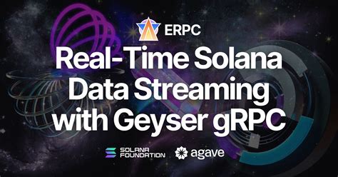 Erpc Launches Geyser Grpc Connection — Low Latency Real Time Data