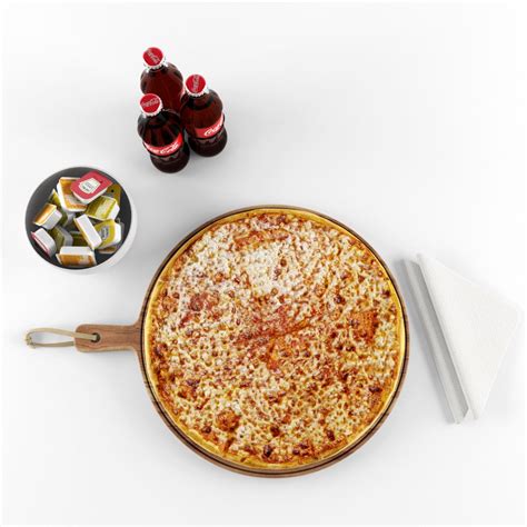 피자 3d 모델 19 Max Fbx Obj Free3d