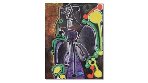 Picassos Femme Assise Explained Fragmentation And The Female Form