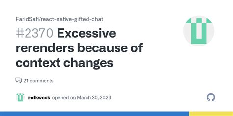 Excessive Rerenders Because Of Context Changes Issue