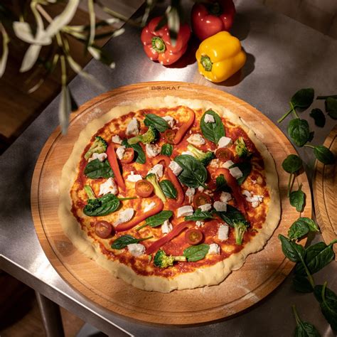 Pizza Board Amigo Xl 44 Cm Perfect For Stylish Serving Beech Wood