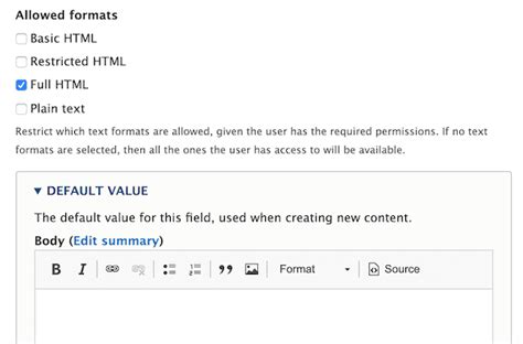 Drupal 8 How To Hide Help Link About Text Formats And Text Format