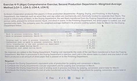 solved exercise 4 11 algo comprehensive exercise second