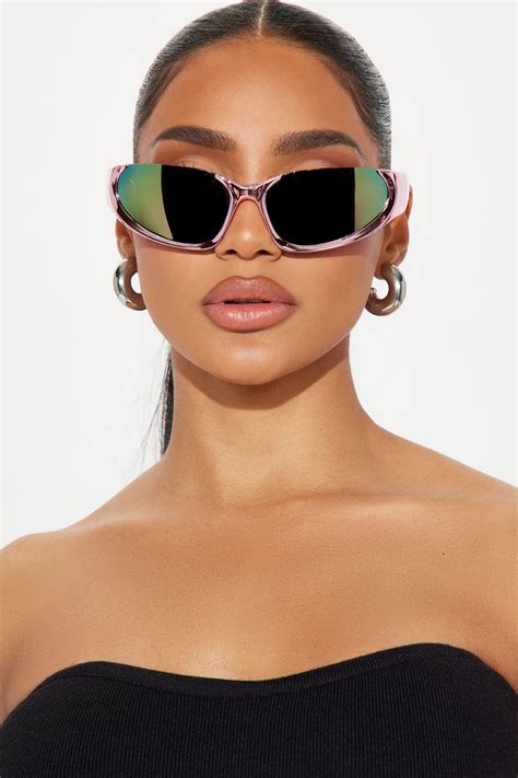 Rave About It Sunglasses Pink Fashion Nova Sunglasses Fashion Nova