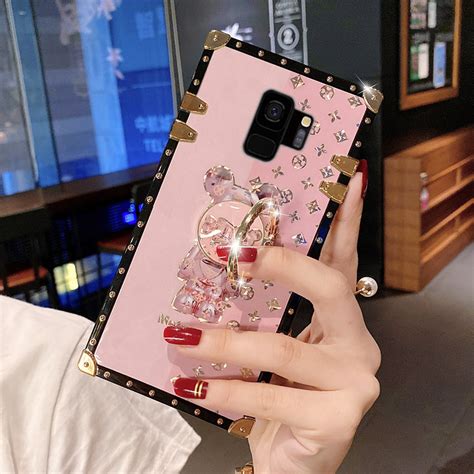 适用三星s9手机壳s9保护套s9十全包sm一g9650ds防摔软壳g9600女款g9608指环支架galaxy直边965f时尚u日韩潮虎窝淘