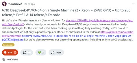 配这种CPUGPU单卡就能跑满血DeepSeek R1至强 AMX让预填充速度起飞 知乎