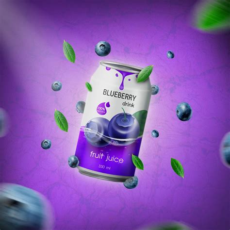Blueberry Drink Redesign By Me Nitin Gahlawat Posted On The Topic