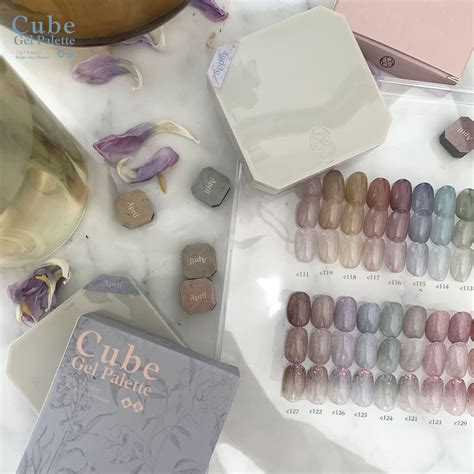 Ringo And Mimosa Cube 9 Colour Set April Bee Lady Nails And Goods