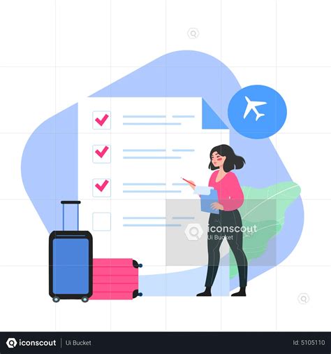 Ticket Booking Confirmation Animated Illustration Download In Json