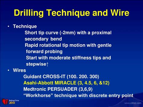 Ppt How To Control The Wire To Cross The Cto Lesion Powerpoint