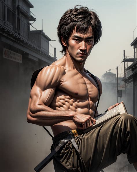 Bruce Lee Abs