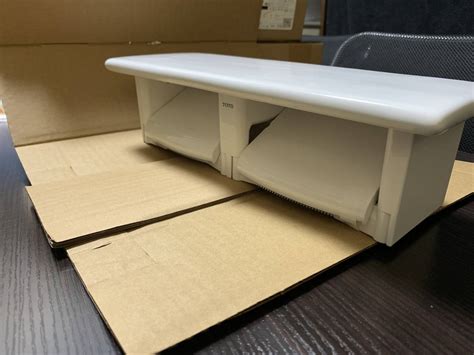 Yahooオークション Toto 棚付二連紙巻器（陶器製棚） Yh64sr