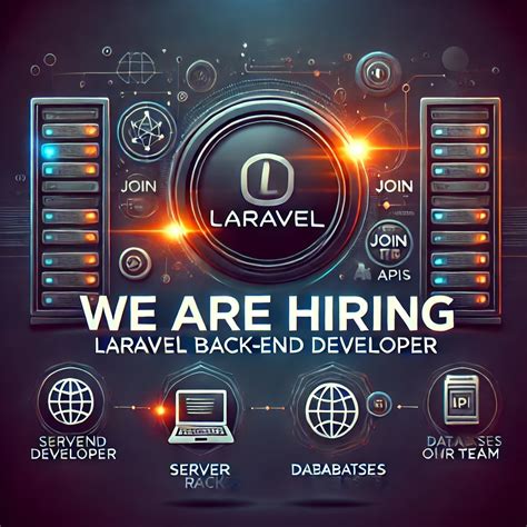 Join Team Back End Developer With Laravel Icon Technology Solutions