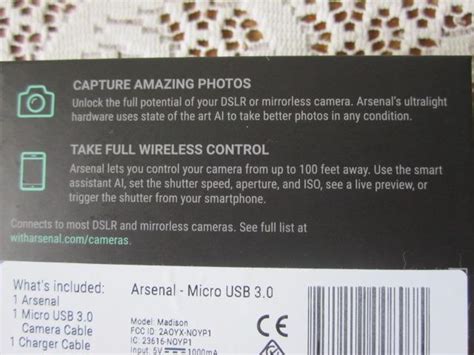 Arsenal Camera Assistant Photography Cameras On Carousell