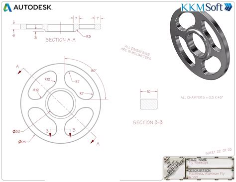 Autodesk Inventor Practice Part Drawings Pdf