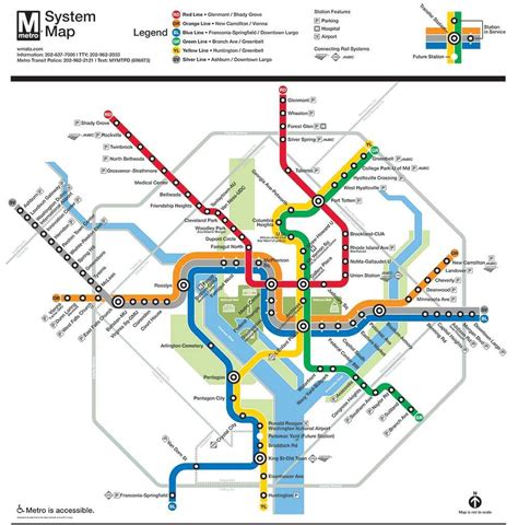 Metro Unveils New Map With Addition Of Silver Line Extension Ffxnow