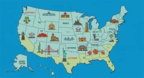 Notable Us Landmarks Stock Illustrations 46 Notable Us Landmarks