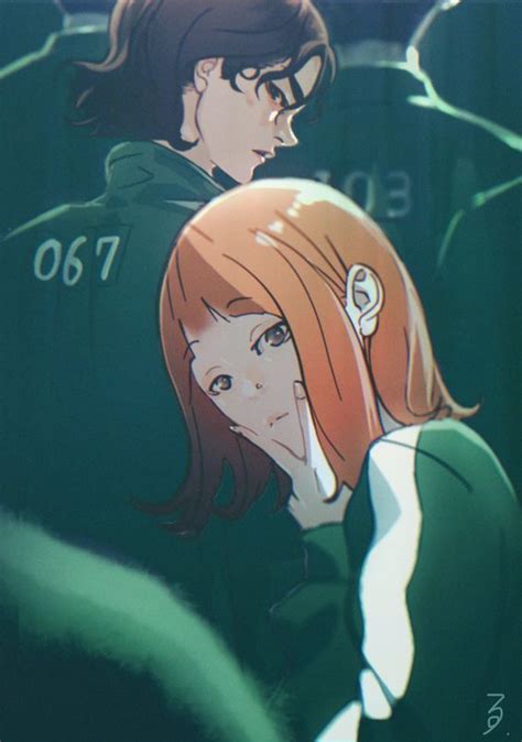 Pin By Squid Game On Squid Game Fanart Squid Games Fan Art Anime