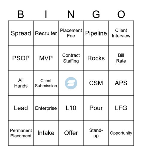 Fts Dictionary Bingo Card