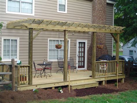 Backyard Decks And Patios Treated Deck Composite Deck Wood Deck