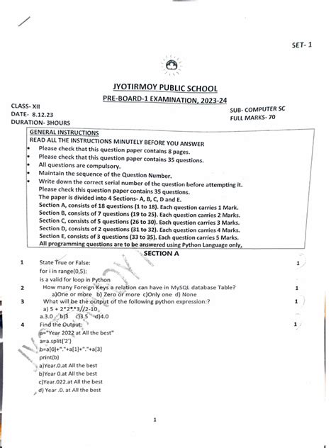 Computer Science Xii Pdf