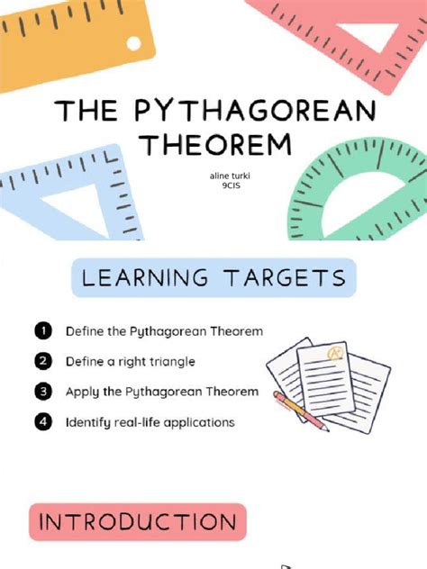 Pythagorean Theorem Pdf