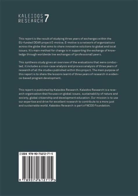 Research In Evidence Based Program Development Kaleidos Research 7