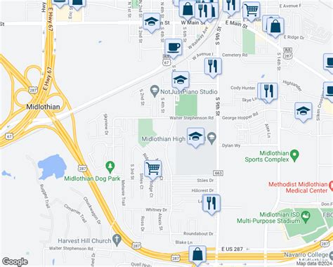 South Th Street Midlothian TX Walk Score