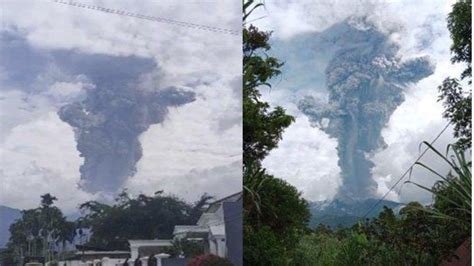 Gunung Marapi Erupsi Pendaki Terjebak Kondisi Lemas Tangan Patah
