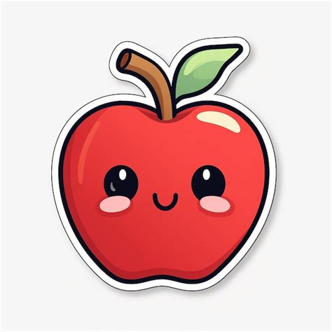 53 000 White Apple Sticker Pictures
