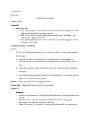 Benchmart 433n Docx Crystal Goden ESL 422n Benchmark Lesson Plan