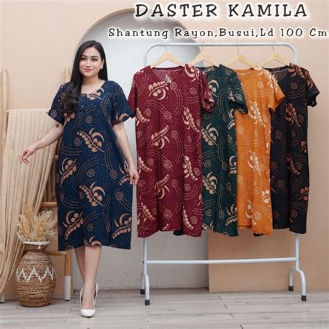 Jual 100ribu 4pcs Daster Standart Aneka Motif Kekinian Terbaru Daster