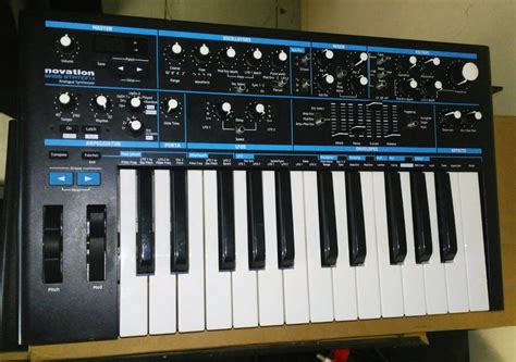Novation Bass Station Ii 25 Key Monophonic Analog Synthesizer Used