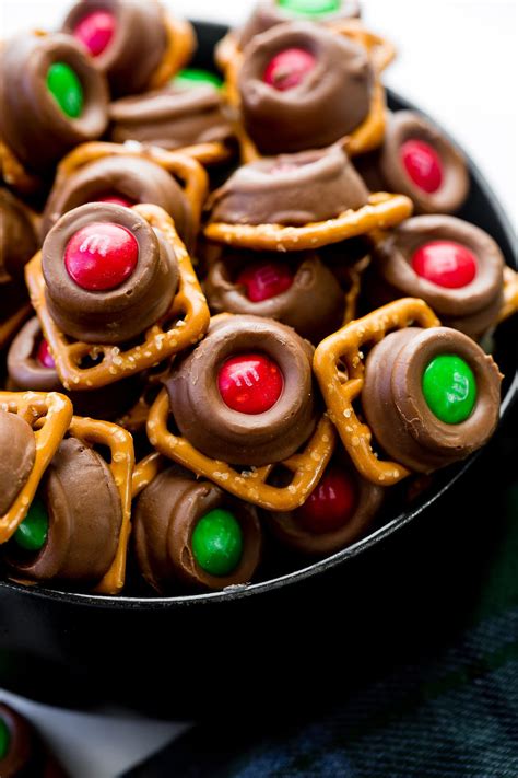 Rolo Pretzels With Mandms Oh Sweet Basil
