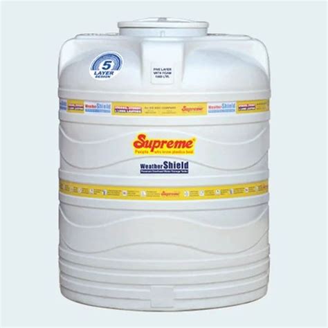 Five Layer Premium Overhead Water Tanks Threaded Cover Granite
