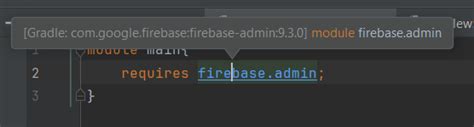Java Firebase Admin Module Not Found Stack Overflow