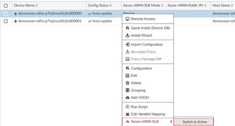 Configuring Internet Inbound DNAT Policies Using FortiManager